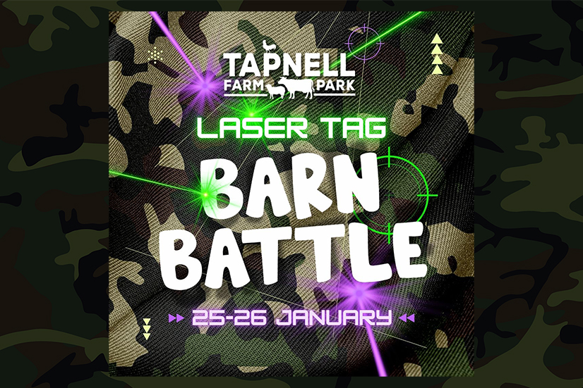 Laser Tag Barn Battle - Explore the Isle of Wight